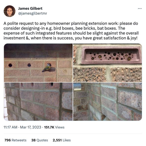 Planning extension work? James’s tweet proves success in building your ...