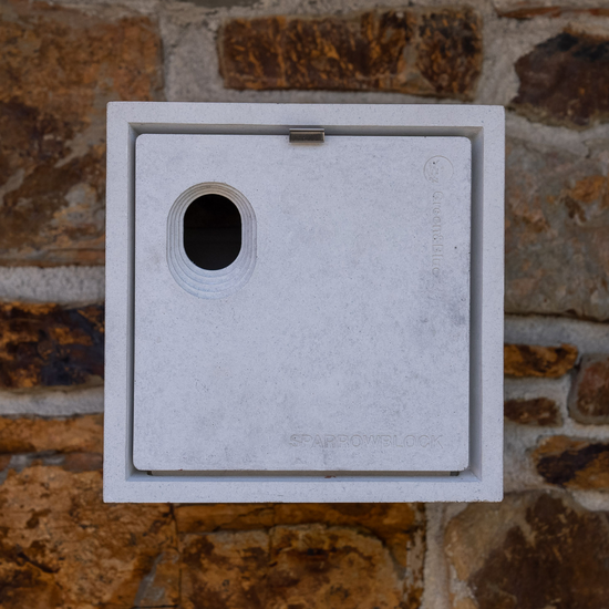 Sparrow Block | Sparrow Nest Box – Green&Blue