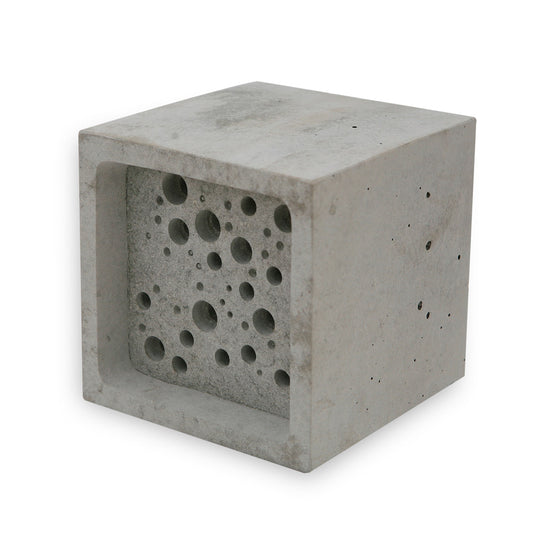 Large Bee Block bee house – Green&Blue