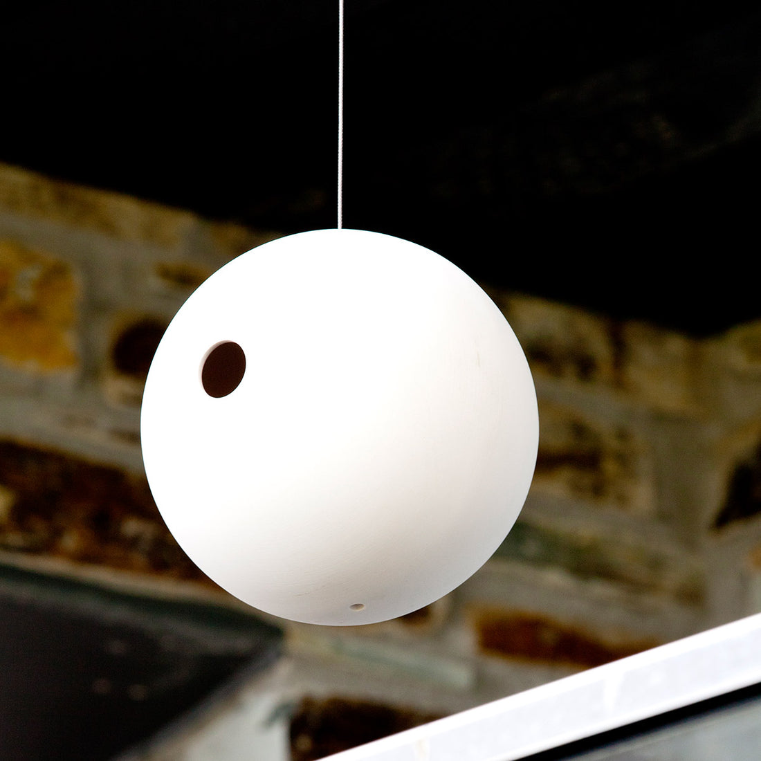 Suspended Birdball Birdhouse – Green&Blue